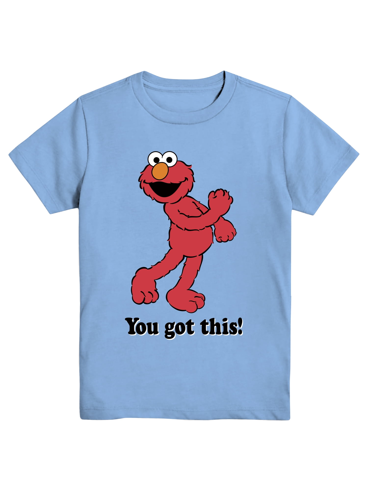 Sesame Street You Got This, Boys Graphic Crew Neck Short Sleeve T-Shirt ...