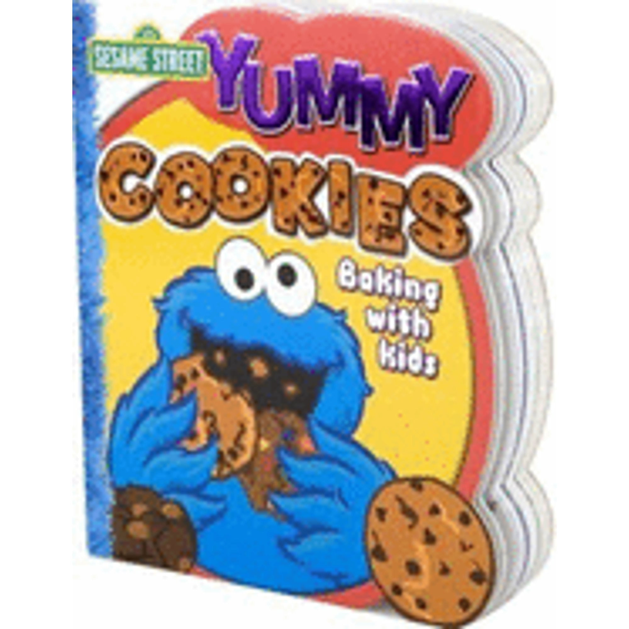 Pre-Owned Sesame Street Yummy Cookies: Baking with Kids Board Book ...