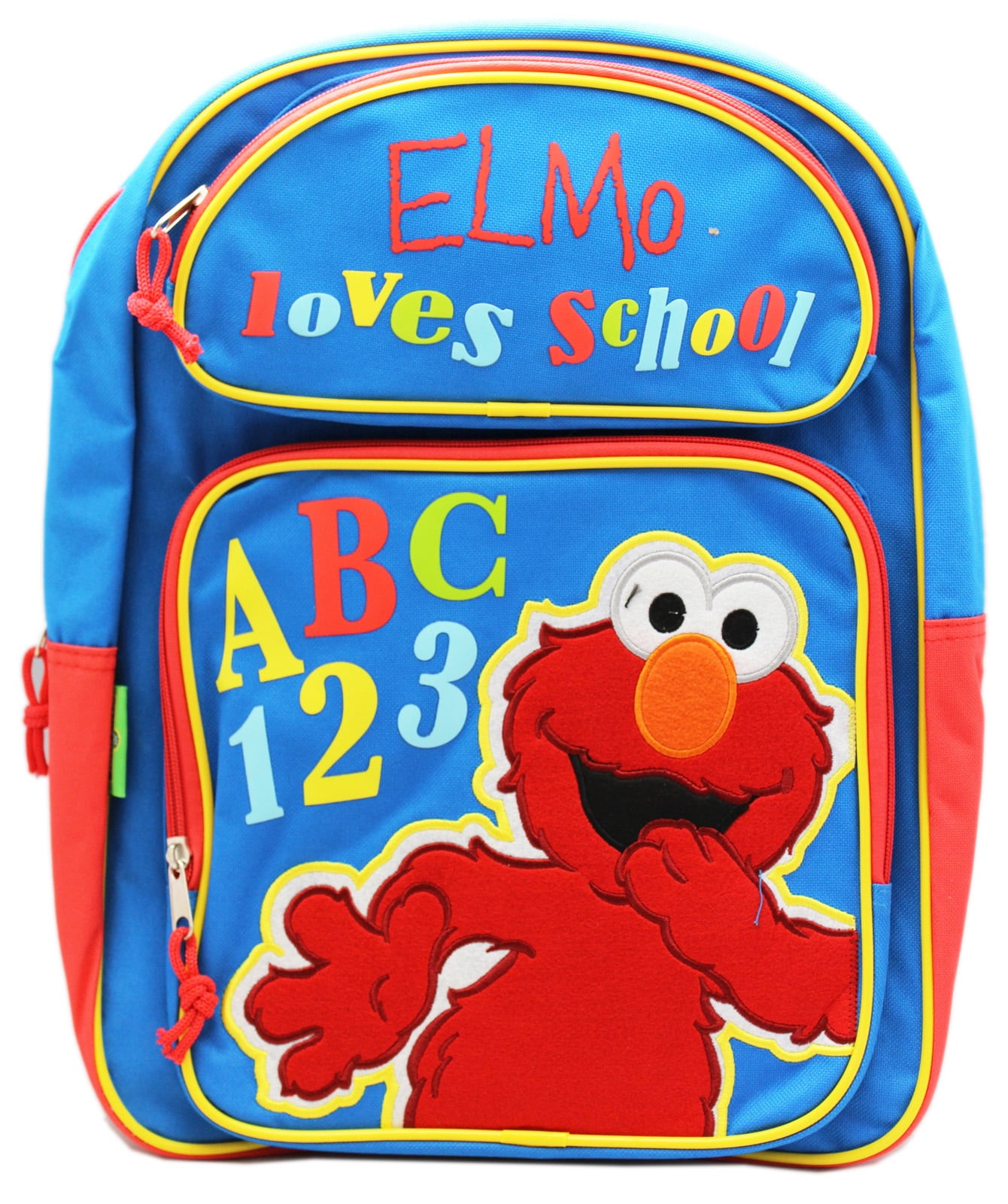 Sesame Street's Elmo Loves School Full Size Children's Backpack (16in ...