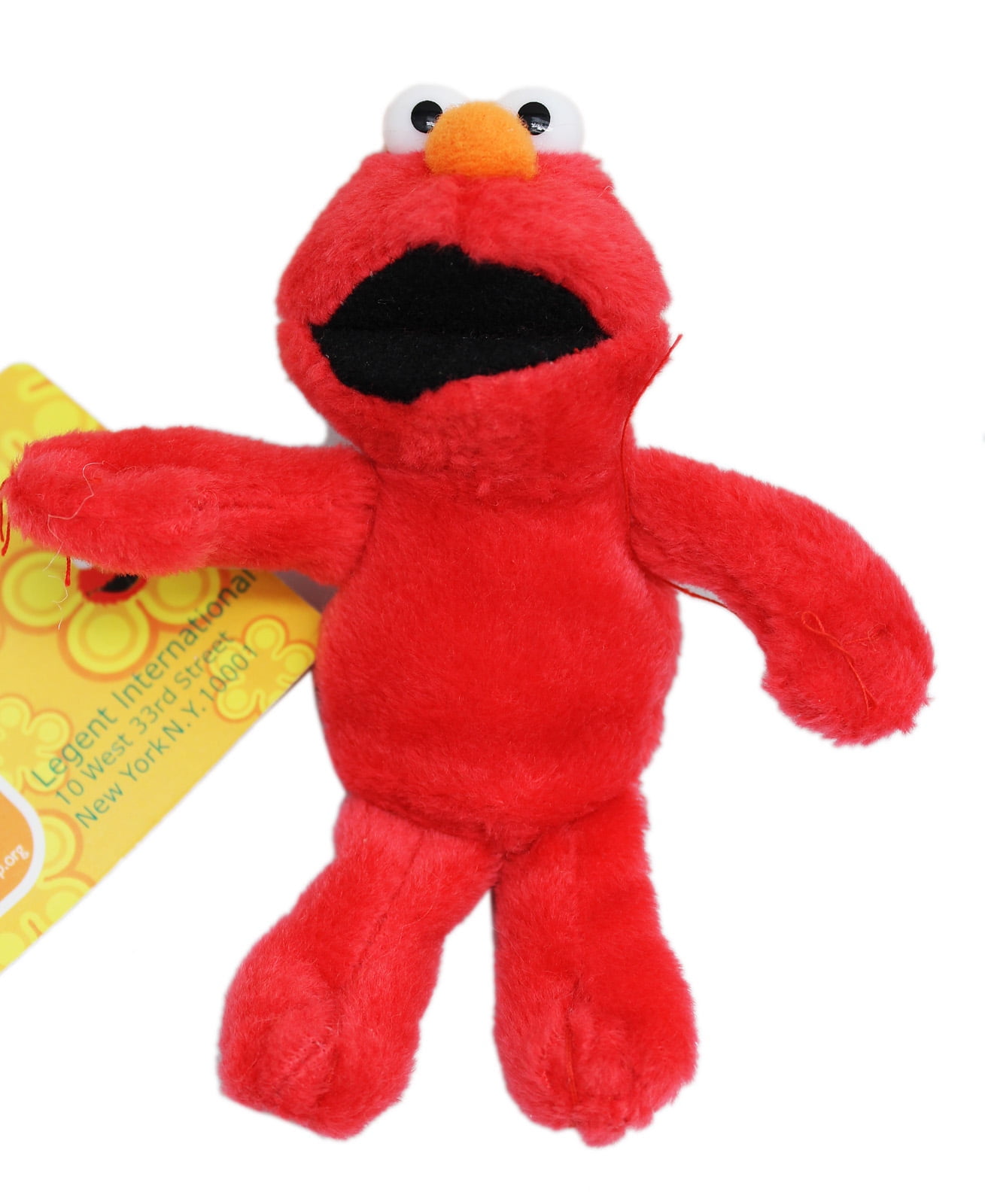 Sesame Street's Elmo Miniature Kids Plush Toy With Secret Pocket (4in ...