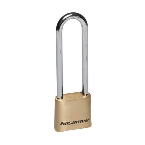 Sesamee Combination Padlock,Bottom,Brass K440 - Walmart.com