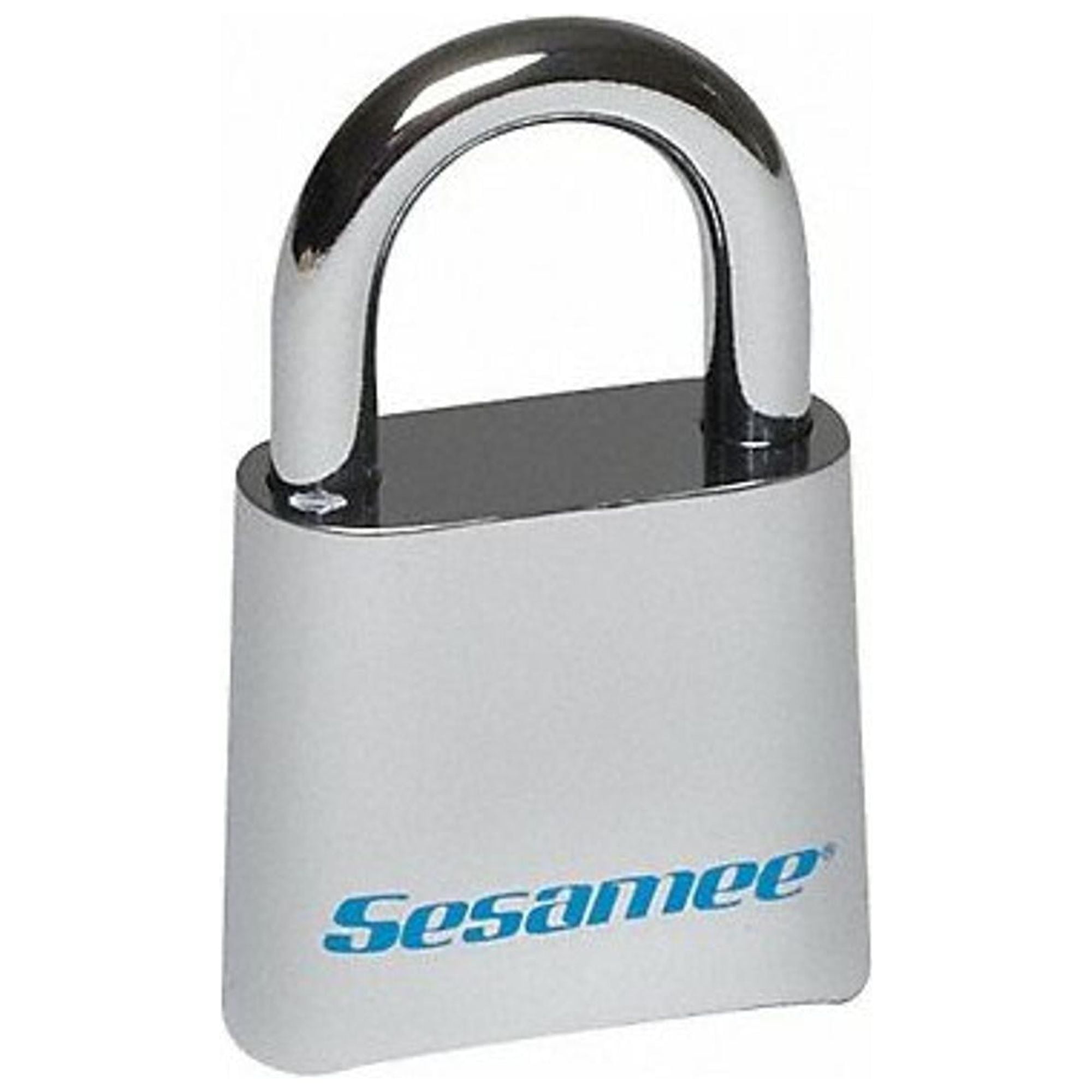 Sesamee Combination Padlock,1 3/4in,Rectgle,Slvr KCR0436 - Walmart.com