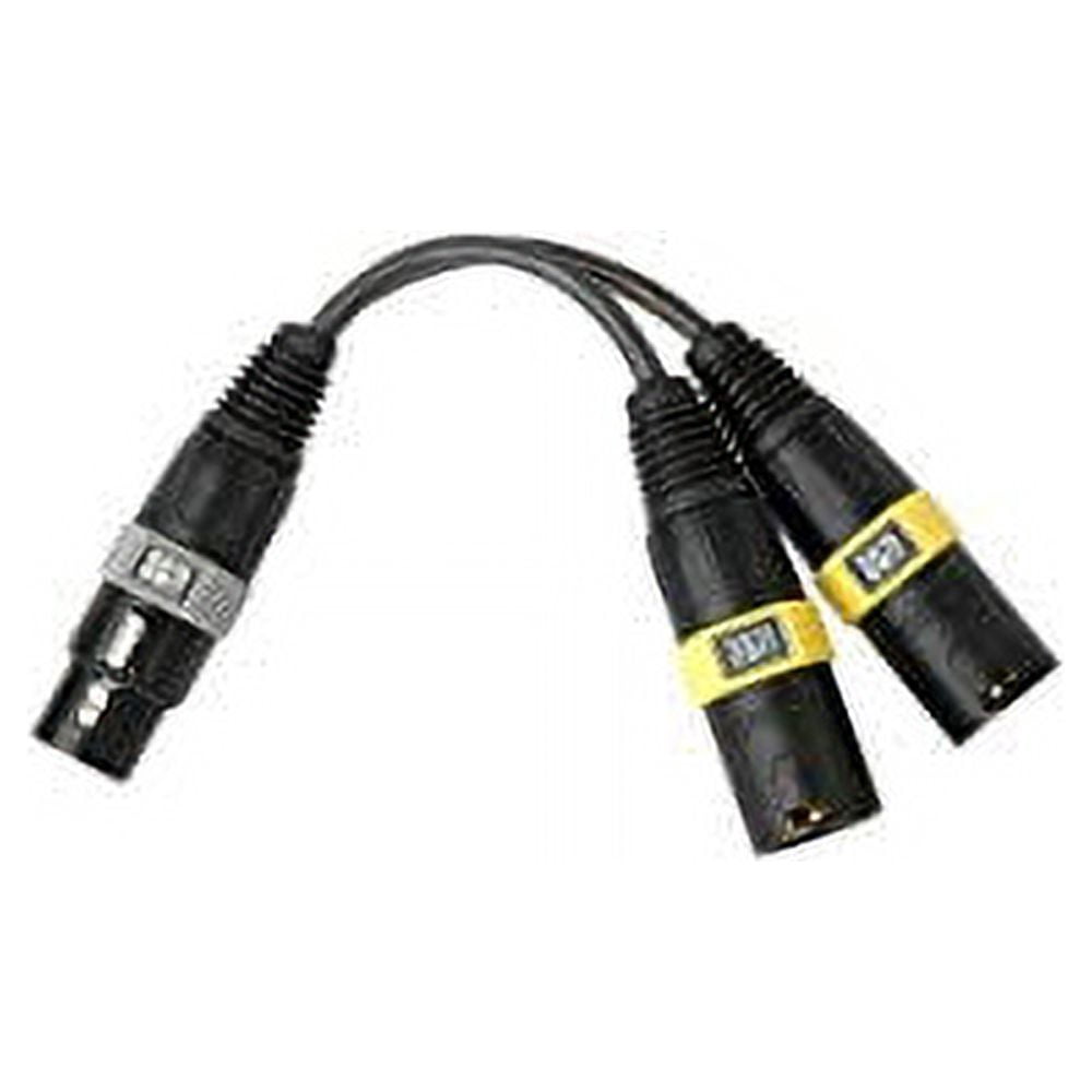 Sescom SES-AES-EBU-Y Impedance Matching AES/EBU XLR Y-Splitter Cable ...