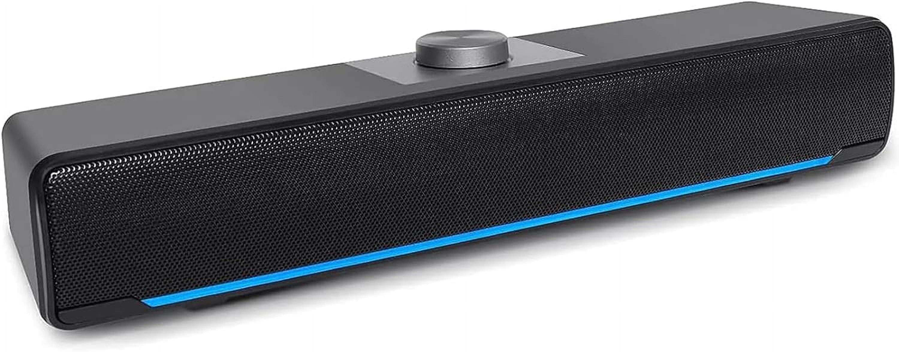 Sesiiduo Computer Speaker, Bluetooth Soundbar, USB Powered,for Desktop ...