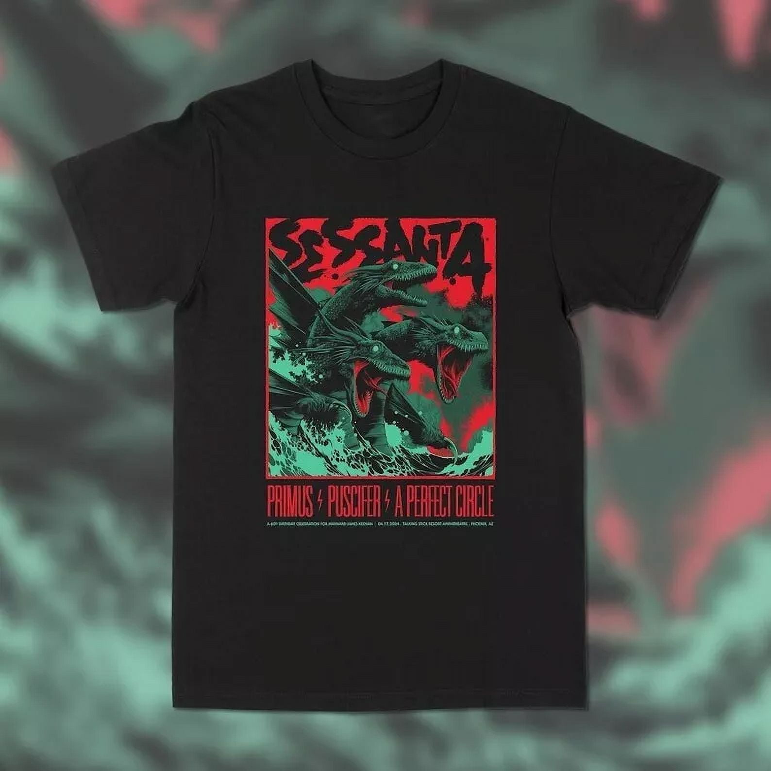 Sessanta Phoenix Az April 17 2024 Concert Shirt, A 60th Birthday ...