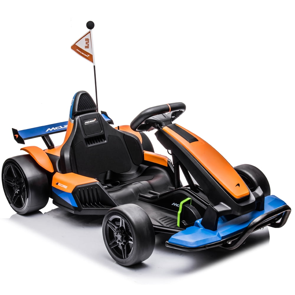 Sesslife McLaren 24V Kids Electric Battery Operated Drift Go Kart with ...