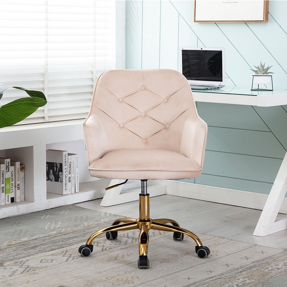 Sesslife Fabric Task Chair, Mid-Back Support Office Chair with Rolling ...