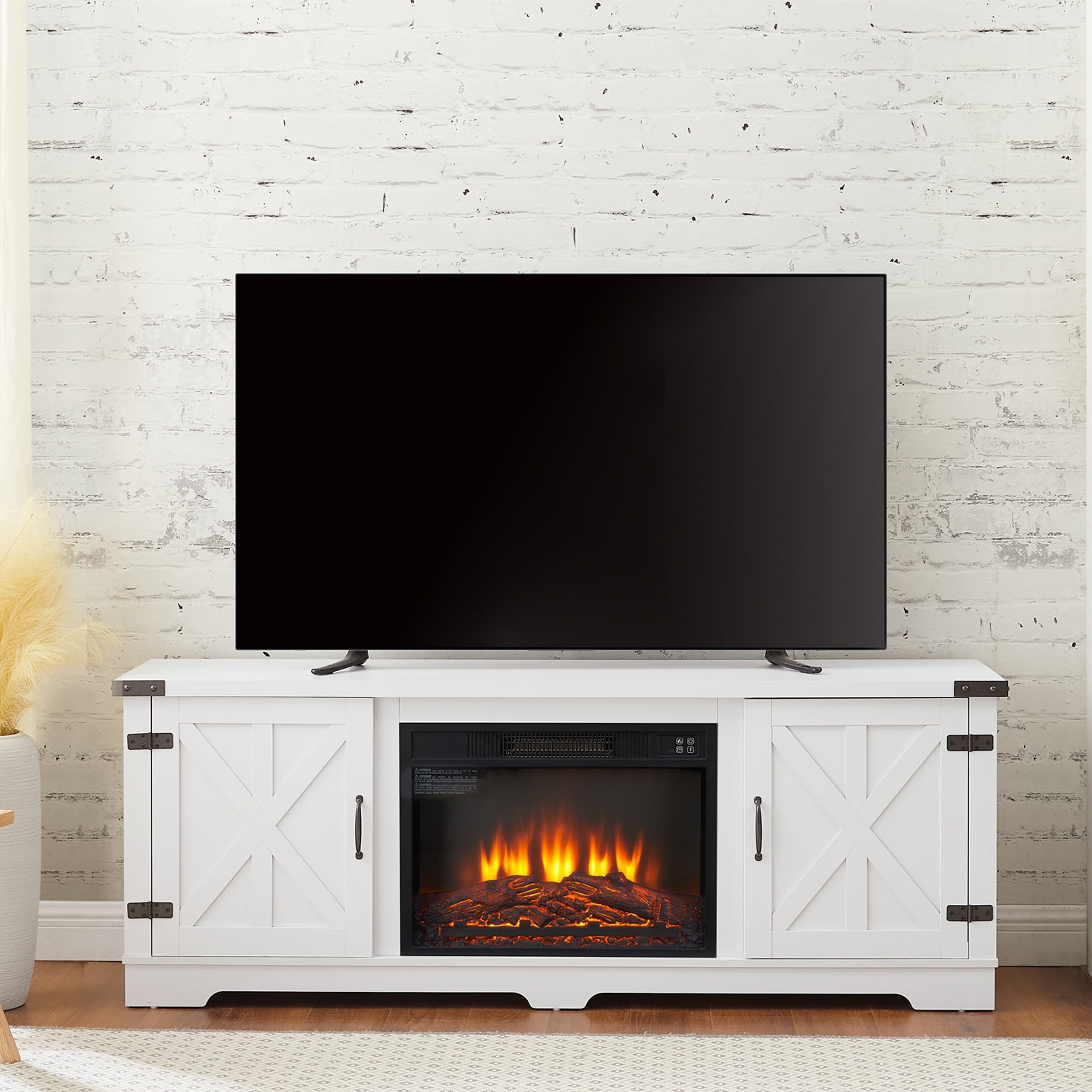 Sesslife Fireplace TV Stand with Remote Control for TVs up to 70 ...