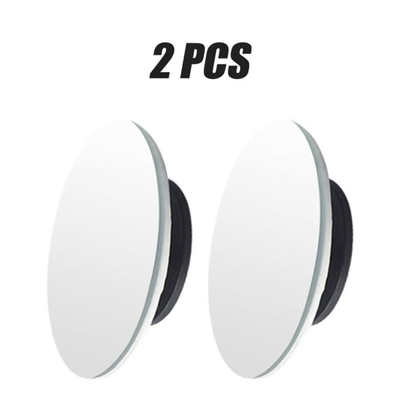 Set 1-Blind Spot Mirrors Car Adjustable Wide Angle HD Glass Frameless ...
