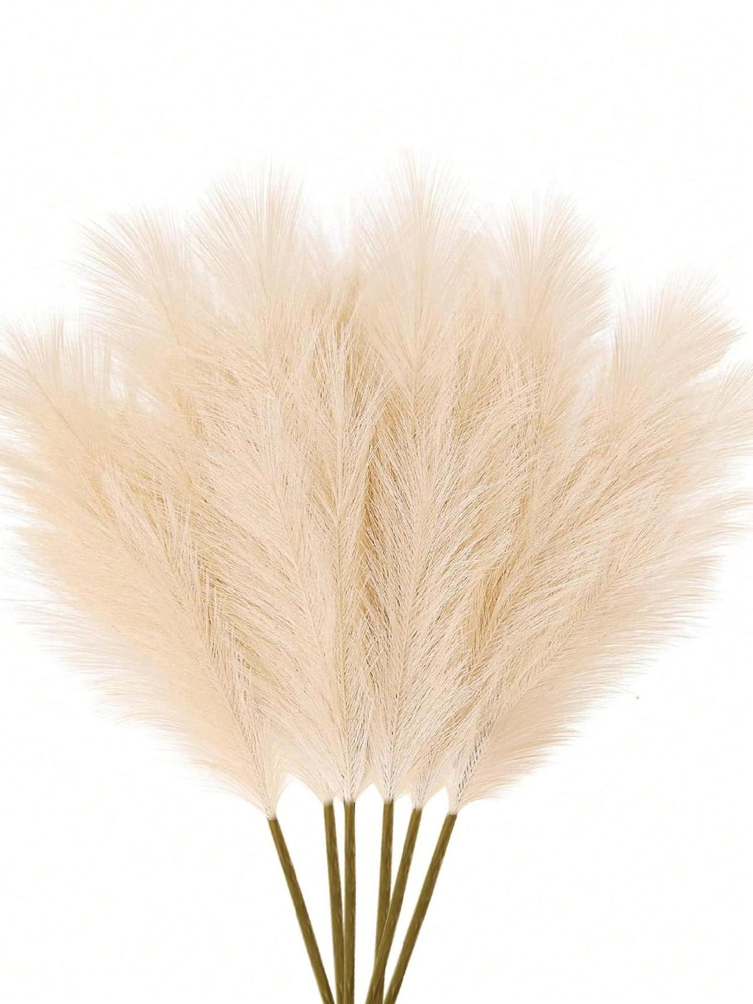 Set of 10 or 20 - Artificial Reed Grass Decor Boho Faux Pampas Grass ...