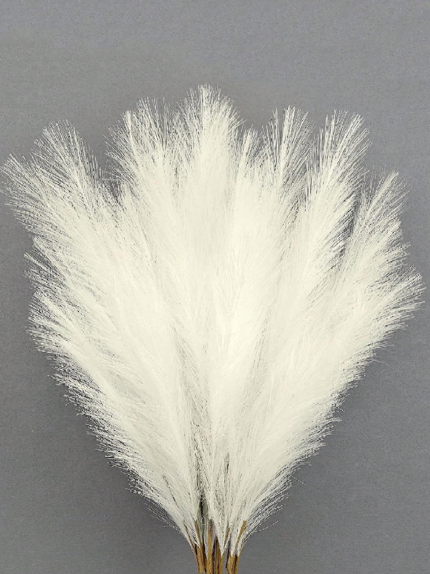 Set of 10 or 20 pieces, 55cm/21.65in artificial reeds, faux fluffy ...