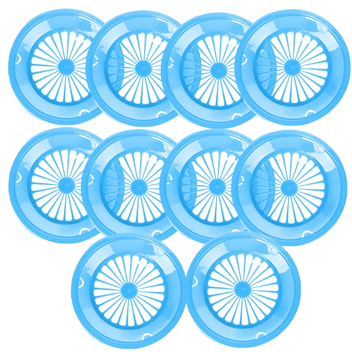 Set of 10 Reusable Paper Plate Holders 10.4" Plastic Paper Plate ...
