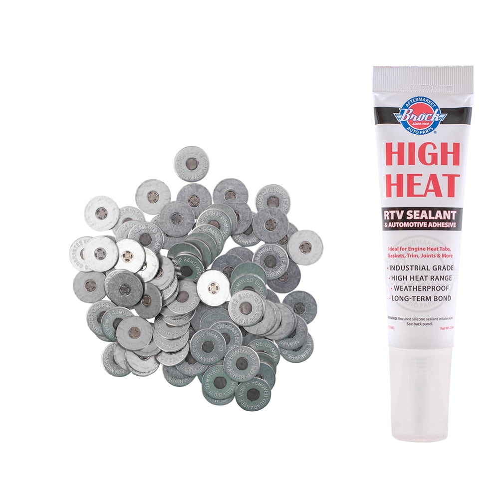 Brock Gasoline/Petrol Engine Heat Tabs with High Heat Adhesive ...
