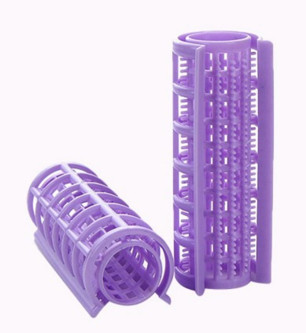 Set of 14 Plastic Hair Rollers, Happon Small Size Hair Roller 0.6 in ...