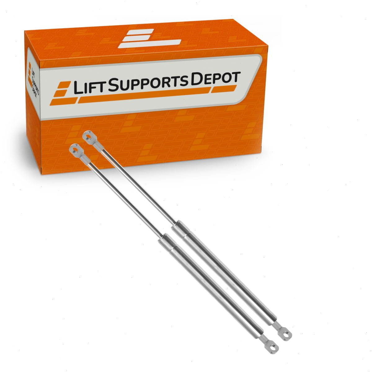 Set of 2 14.35 Inch X 110 lbs 3/8 Eyelet Ends "Stainless Steel" Lift ...