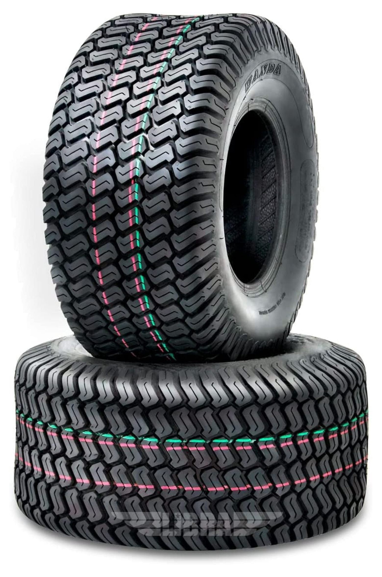 Set 2 18x6.50-8 Lawn Mower Cart Turf Tires P332 /4PR- 13025 - Walmart.com