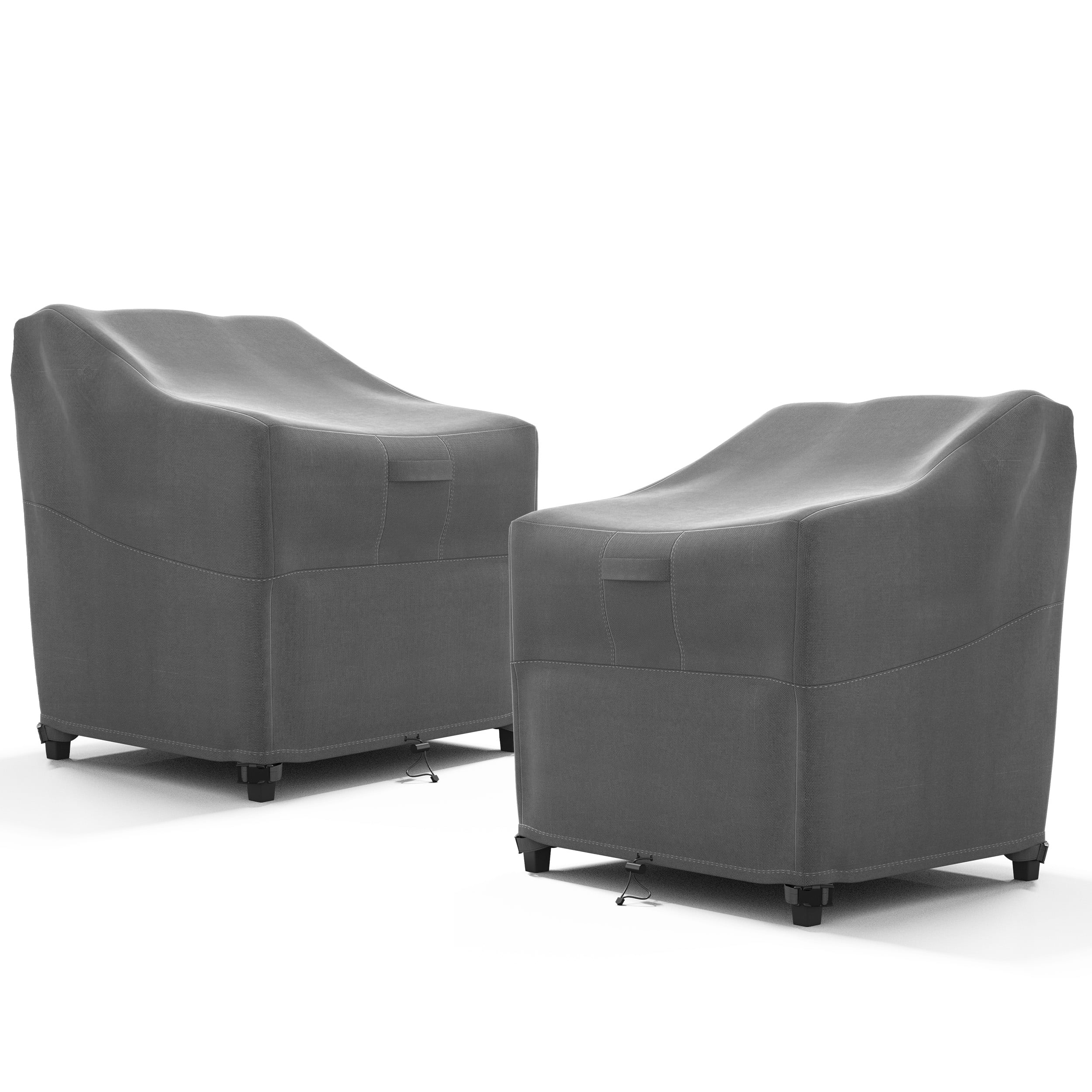 Set of 2 Adirondack Patio Chair Cover - Breathable, Heavy-Duty Cover ...