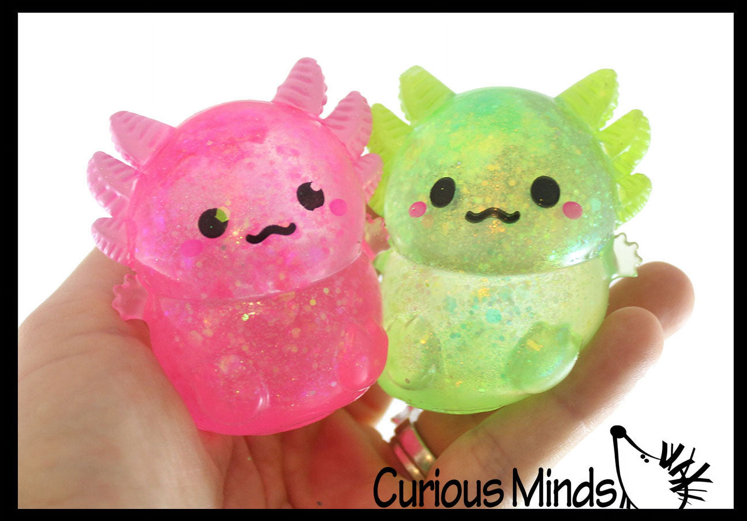 Set of 2 Axolotl Sugar Ball - Syrup Molasses Thick Glue/Gel Stretch ...
