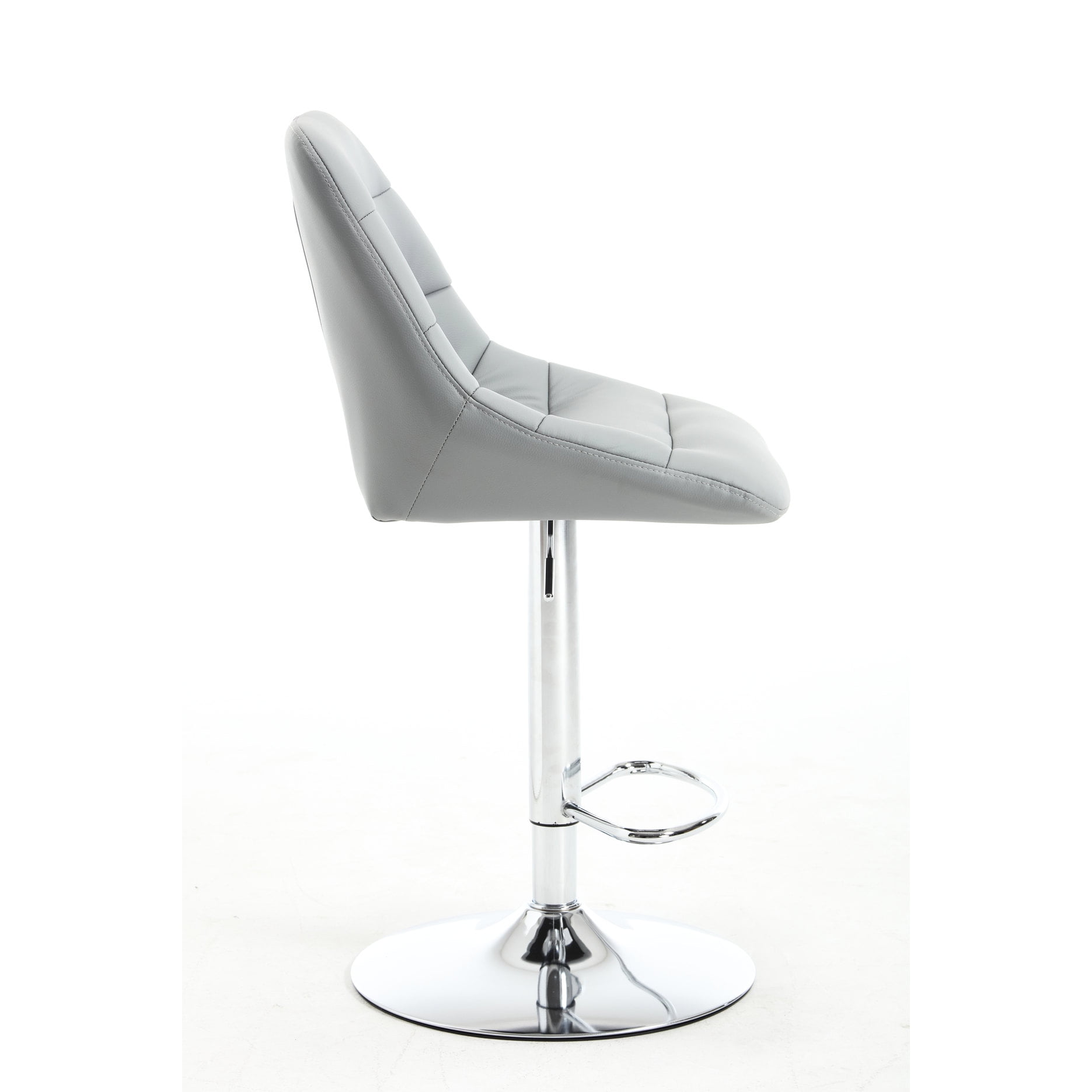 Set of 2 Bar Stools | Height Adjustable for Bar Areas, Rotation Feature ...