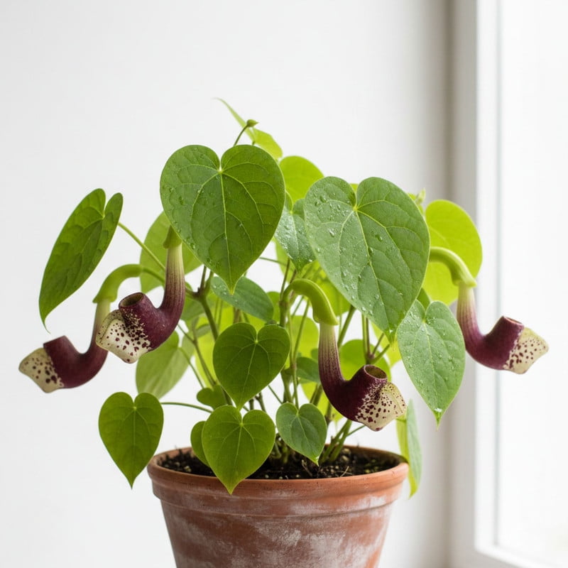 Set 2 Dutchman Pipe Vine Plants Live, Dutchman's Pipe Vine Plant, Live ...