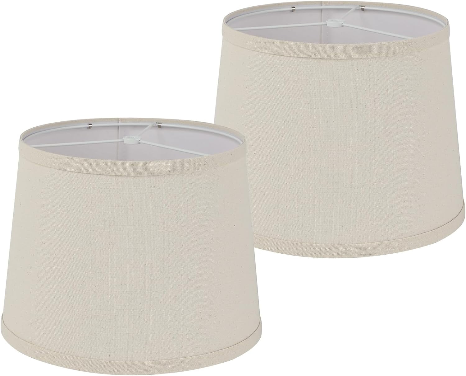 Set of 2 Empire Lamp Shades, 13 Inch Medium lampshades, Handcrafted ...