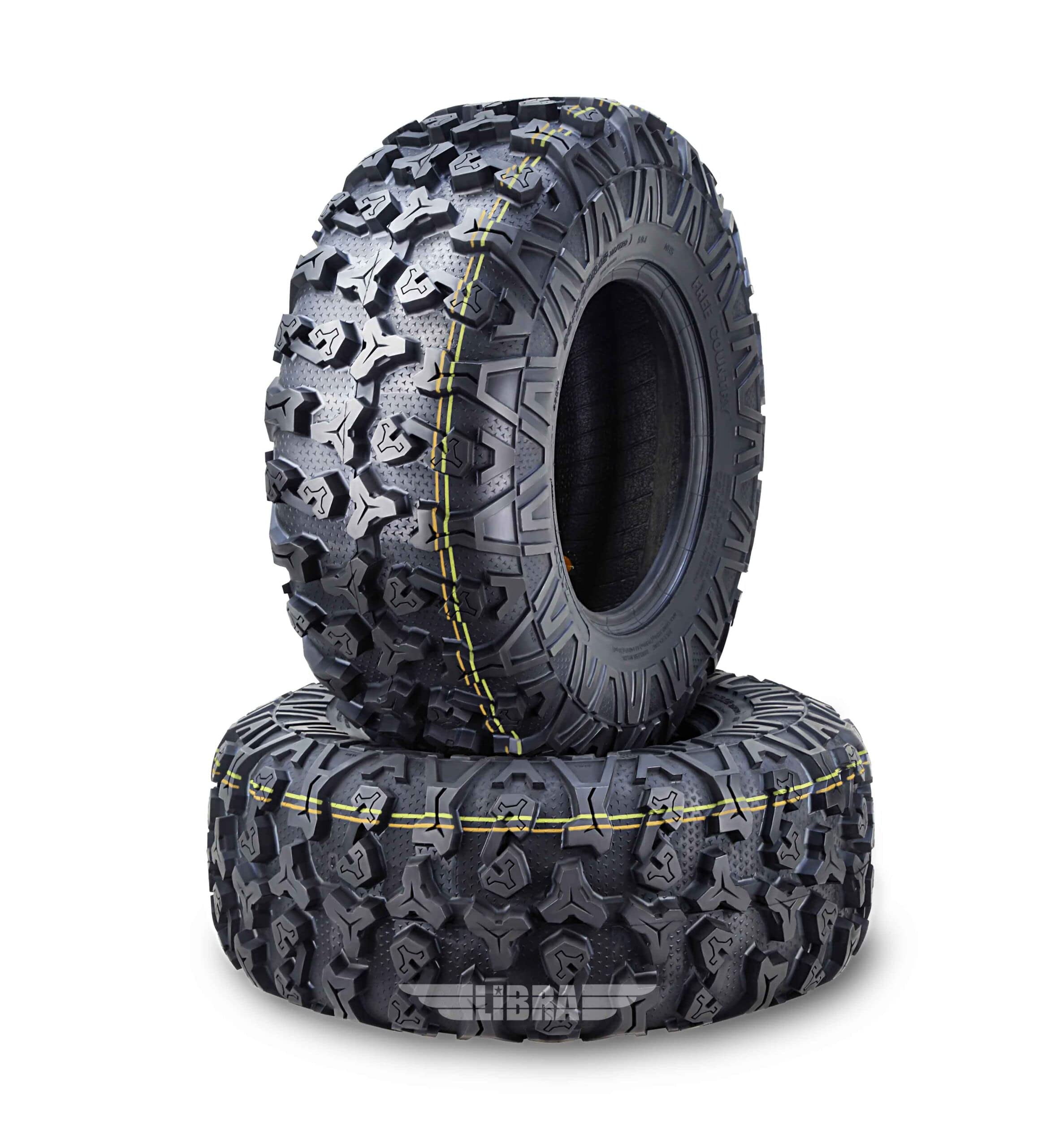 Free Country Set 2 Premium ATV/UTV tires 26x9R12 8PR Radial w/Side ...