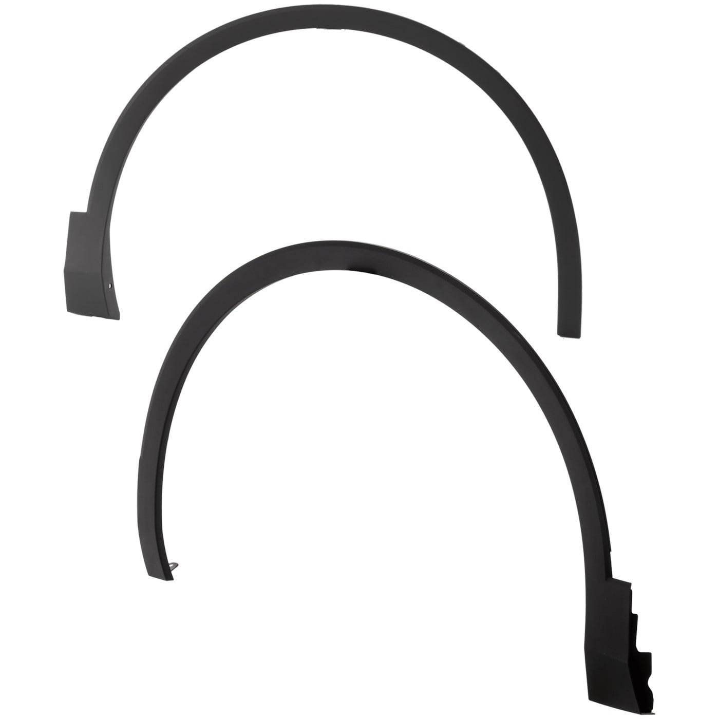 Set of 2 Fender Flares Moulding Trim Wheel Opening Molding for VW for Tiguan Pair - Textured ...