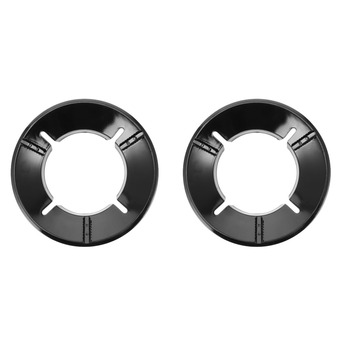 Set 2 Gather Fire Hood Metal Gas Stove Cover Wok Electric Bracket Ring ...