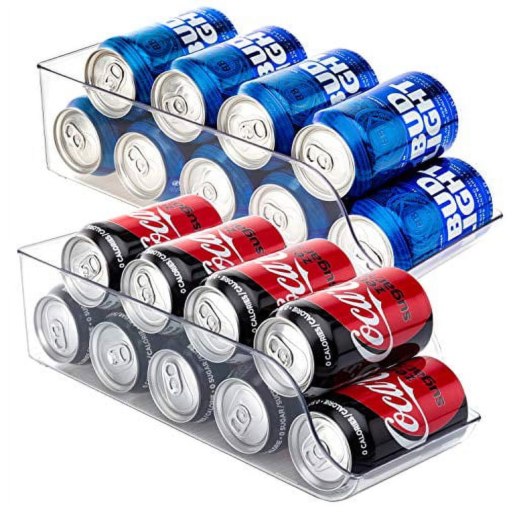 Set of 2 - JinaMart Refrigerator Organizer Bin Pop Soda Can Beverage ...