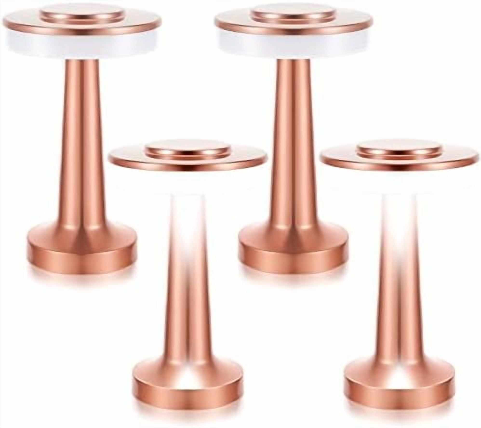 Set of 2 LED Portable Cordless Table Lamp with Touch Sensor 3 Color ...