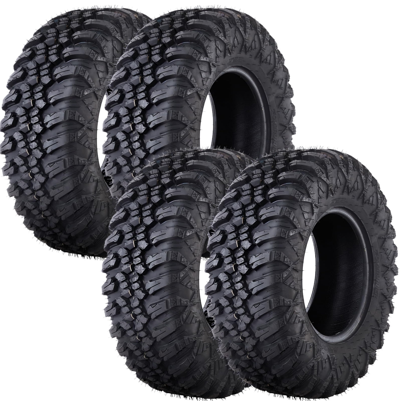Set of 4 MERXENG ATV UTV all-terrain Tires 30x10x14 8PR Radial ...
