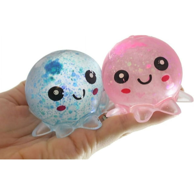 Set of 2 Octopus Sugar Ball - Syrup Molasses Thick Glue/Gel Stretch ...