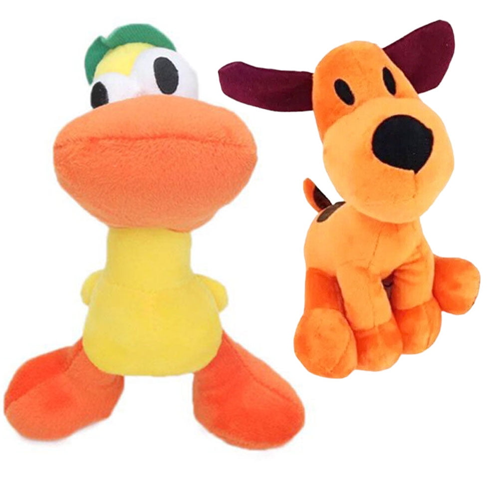 Set 2 Pato and Loula Premium Plush - Pocoyo Series Stuffed Soft Doll ...