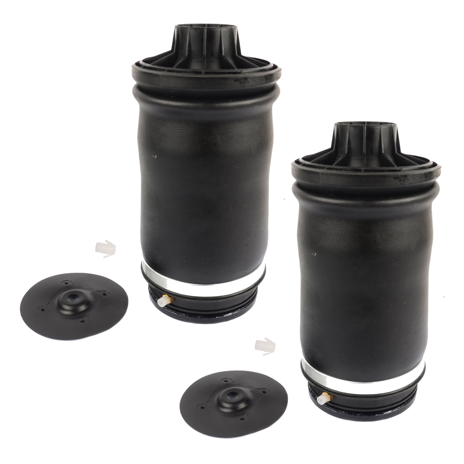 Set of 2 Rear Air Suspension Spring Bags A1643200225 A1643200425 ...