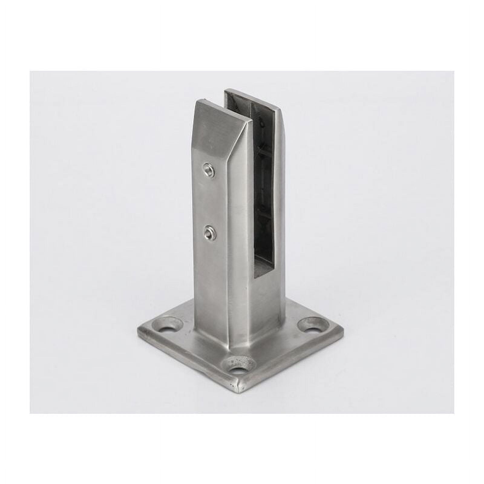 A Set Of 2 Stainless Steel Glass Clips, Used For Railings, Stairs ...