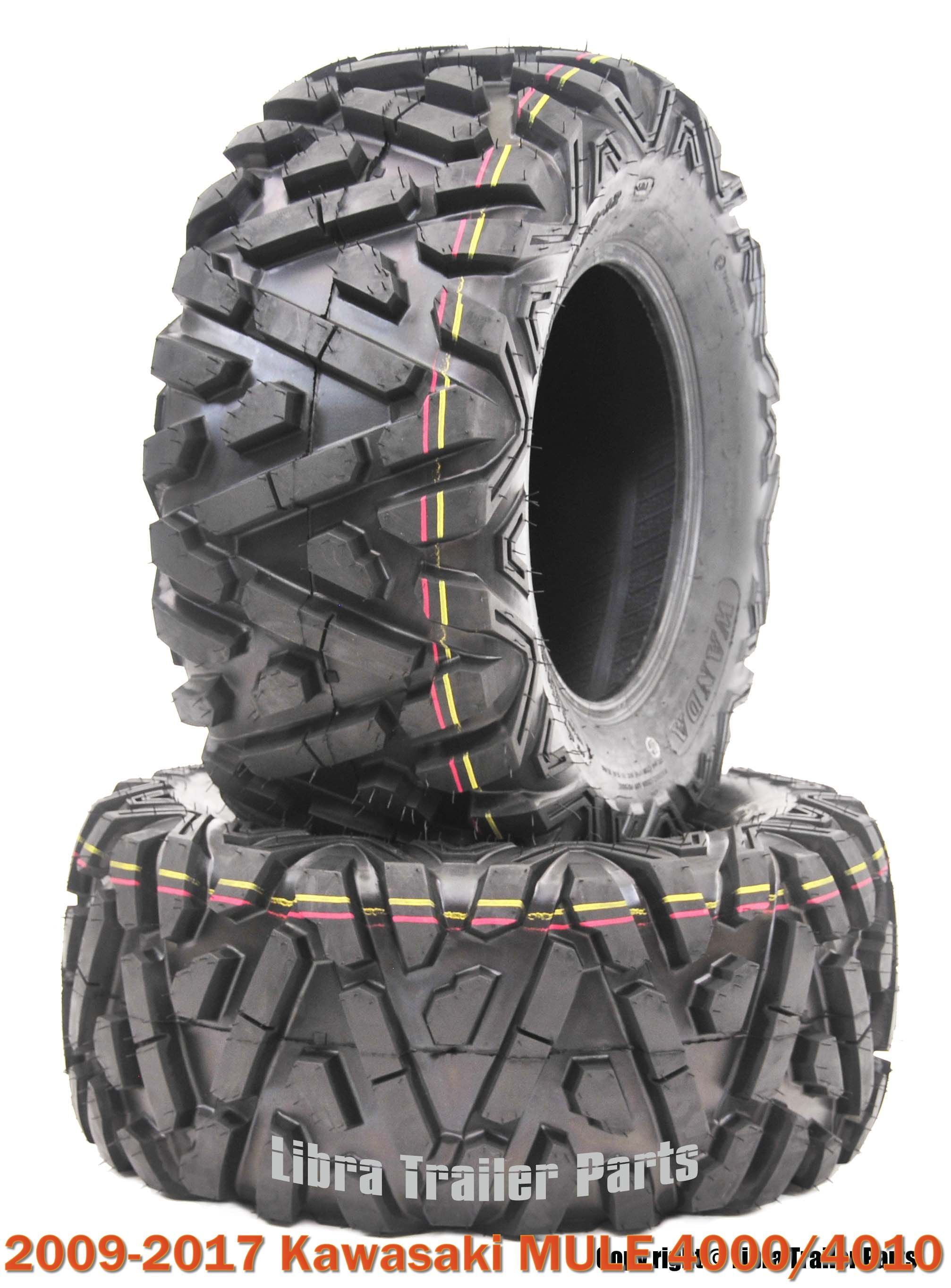 Kawasaki MULE 4000/4010 23x11-10 6PR UTV ATV Tires Set of 2 for Quad ...
