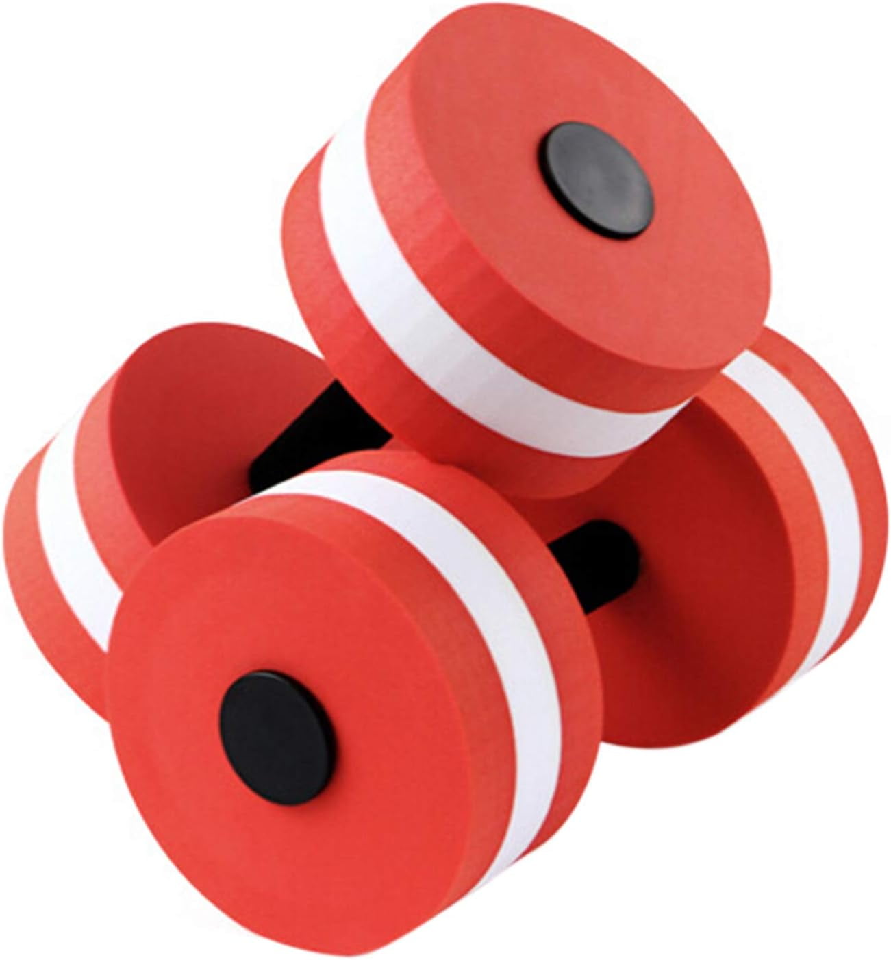 Set of 2 Water Aerobics Swimming Pool Dumbbells for Exercise, High ...