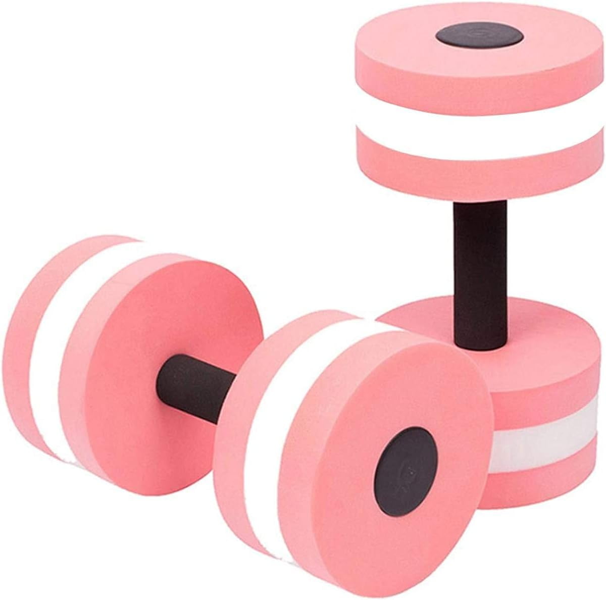 Set of 2 Water Aerobics Swimming Pool Dumbbells for Exercise, High ...