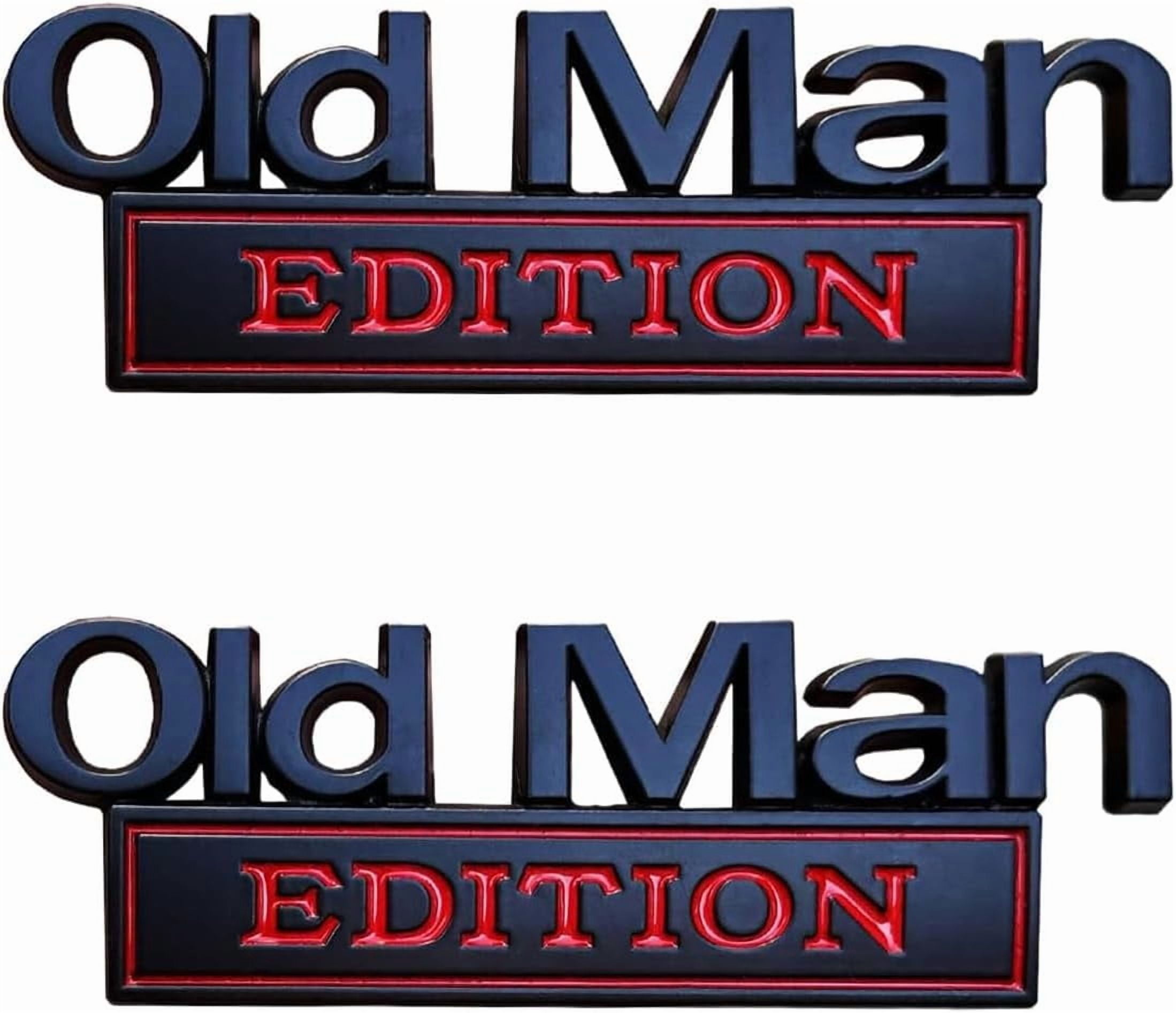 Set of 2 classic car style car emblems, 3D waterproof metal stickers ...