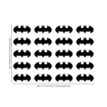 BATMAN GOTHAM Removable Vinyl Wall Decals BATMOBILE Room Decor 31 Big ...