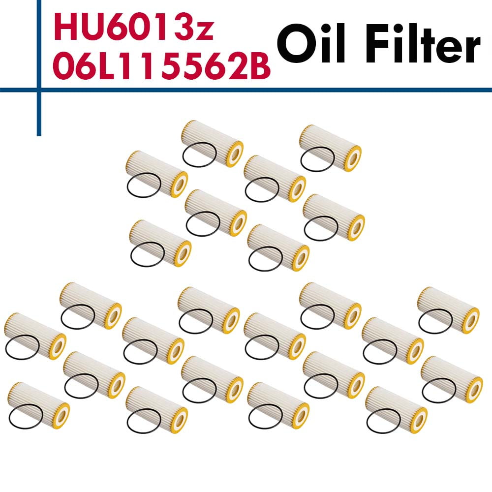 Set 24 Engine Oil Filters for A3 A4 A6 Q3 A5 Quattro Arteon Atlas ...