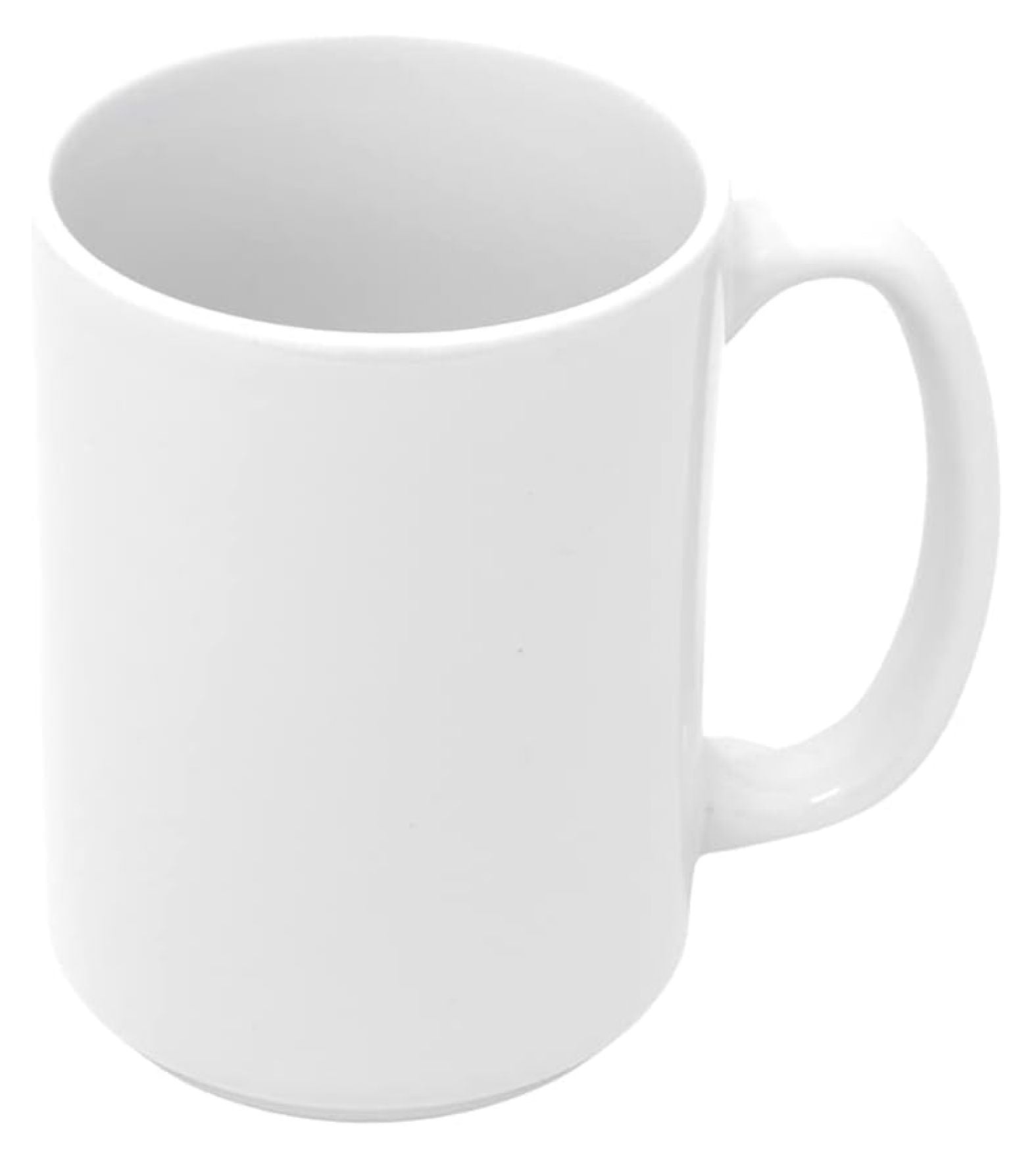 Set of 24 White Coffee Mugs | 15oz Blank White Sublimation Mugs ...