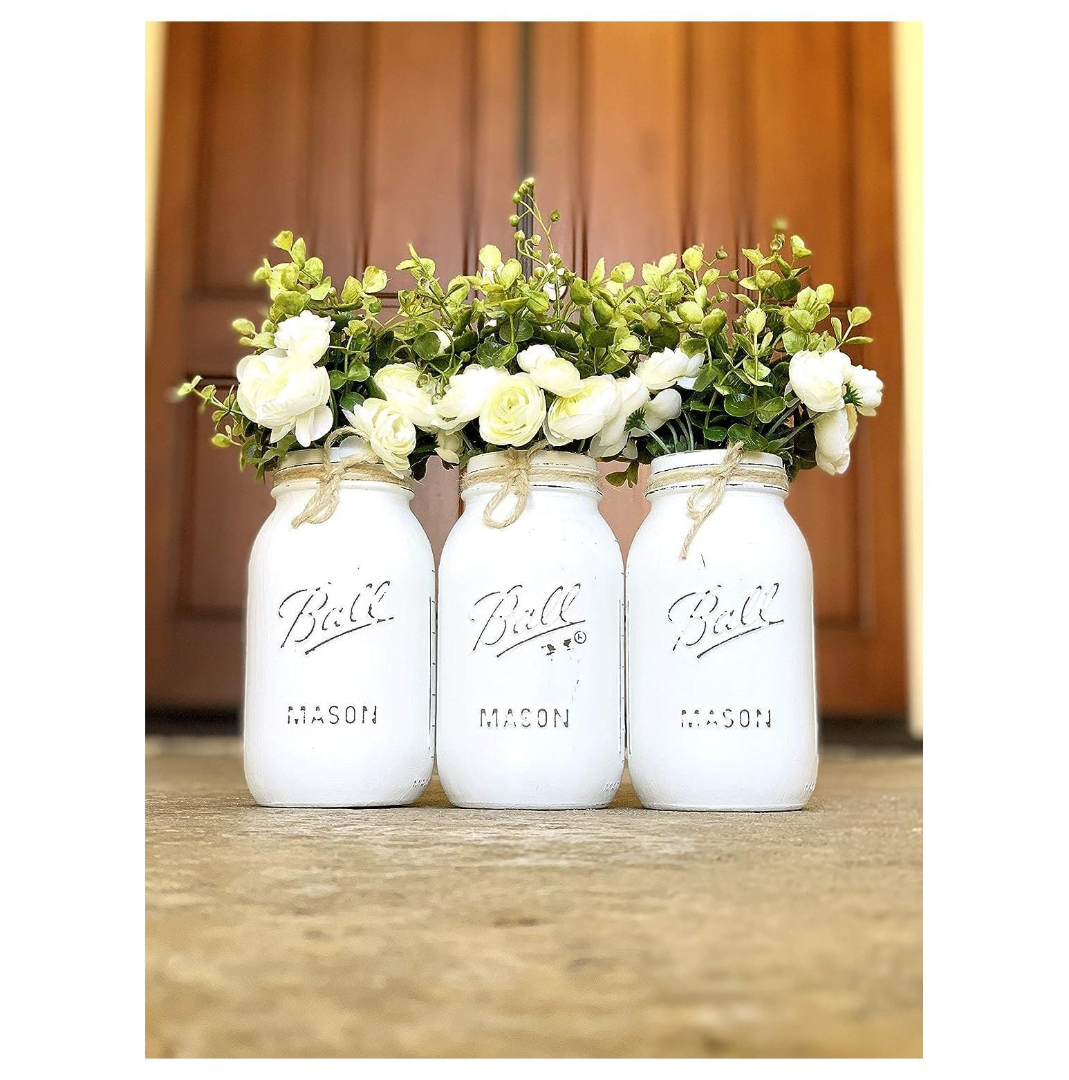 Set of 3, 5 or 5, Your Choice Pint or Quart Size, Rustic Farmhouse ...