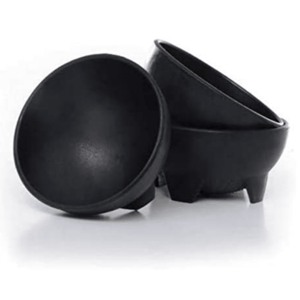 Set of 3 Black Salsa Bowls, Serve Salsa, Guacamole, Dips, and Your ...
