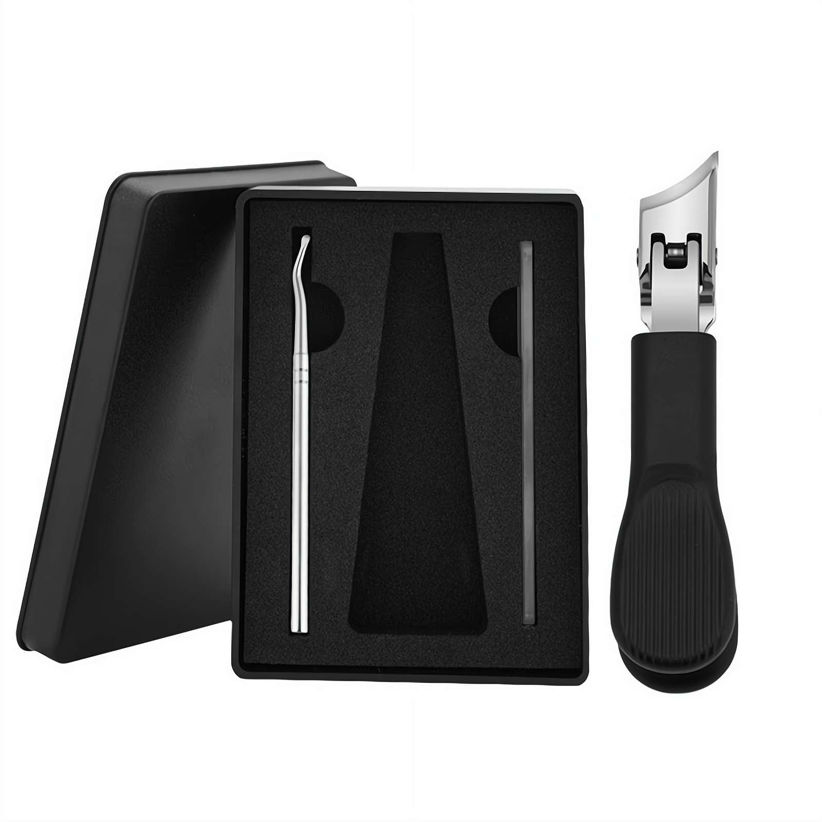 Set of 3 Eagle Beak Beveled Nail Clippers, Stainless Steel Super Sharp ...