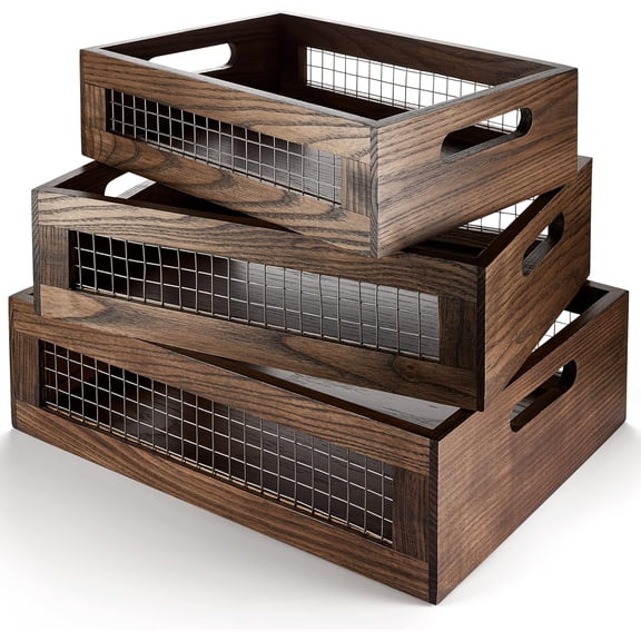 Wooden Fruit Crates