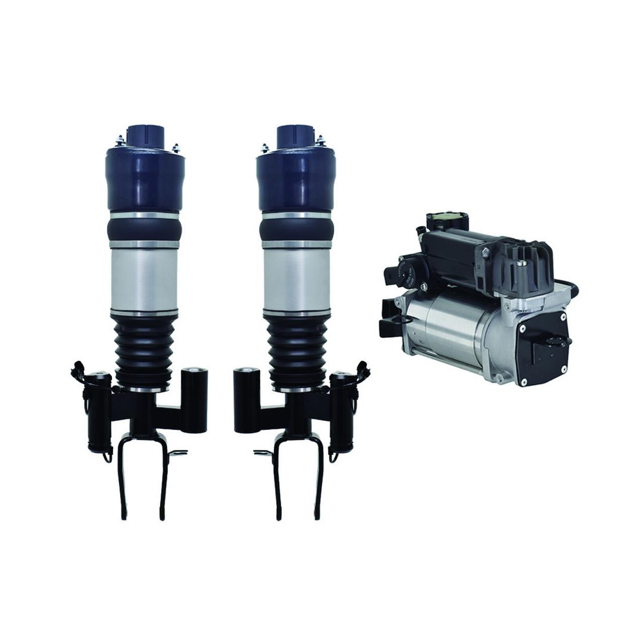 Set 3 Front Air Airmatic Strut-Air Compressor For 2006-2008 Mercedes ...