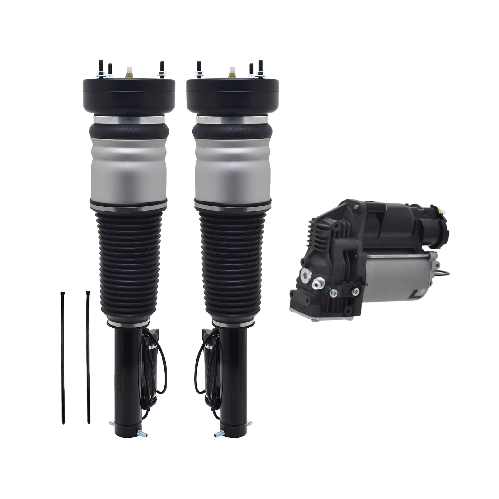 Set of 3 Front Air Airmatic Suspension Spring Strut-Air Suspension ...