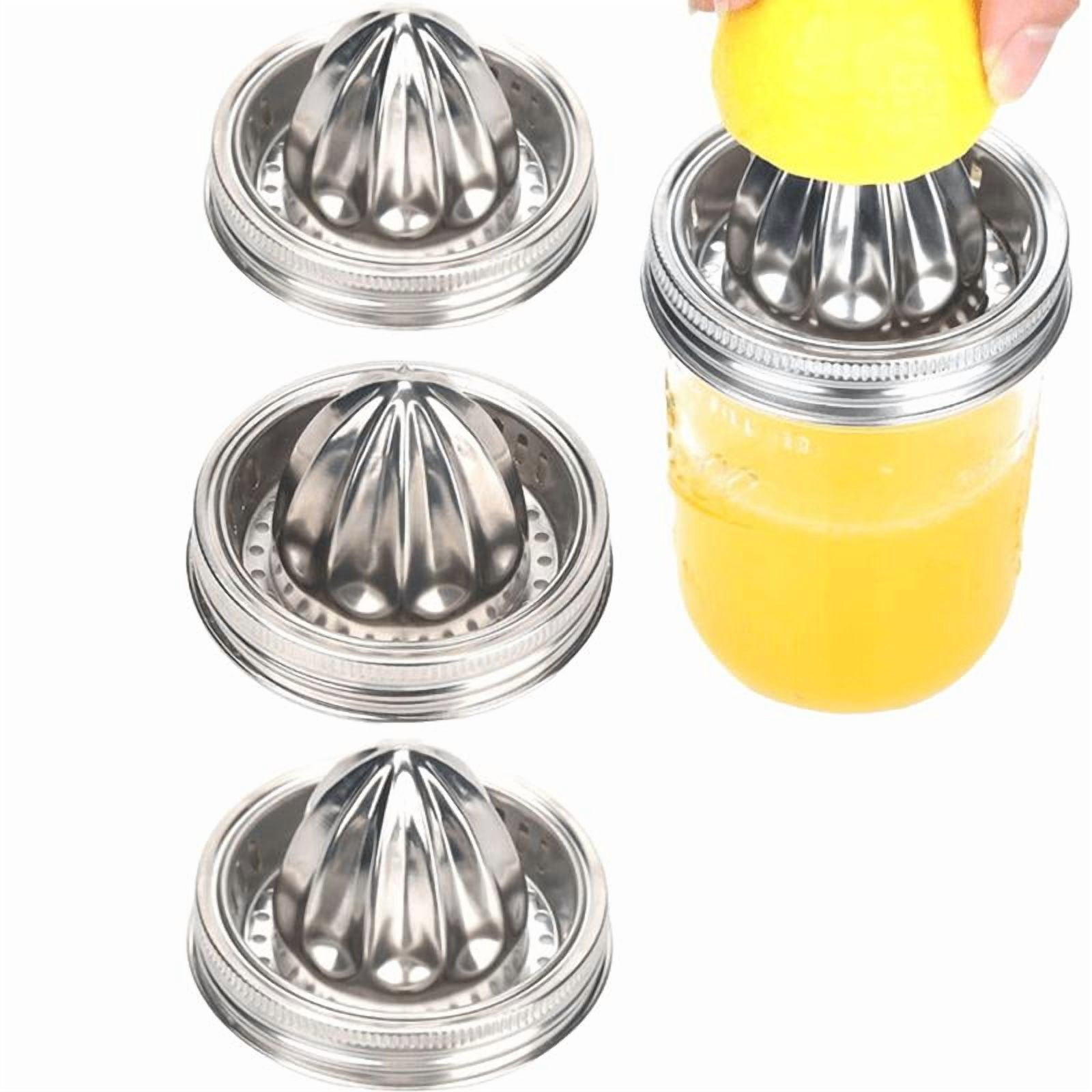 Set Of 3 Lemon Lime Orange Manual Juicers Stainless Steel Hand Squeezer ...