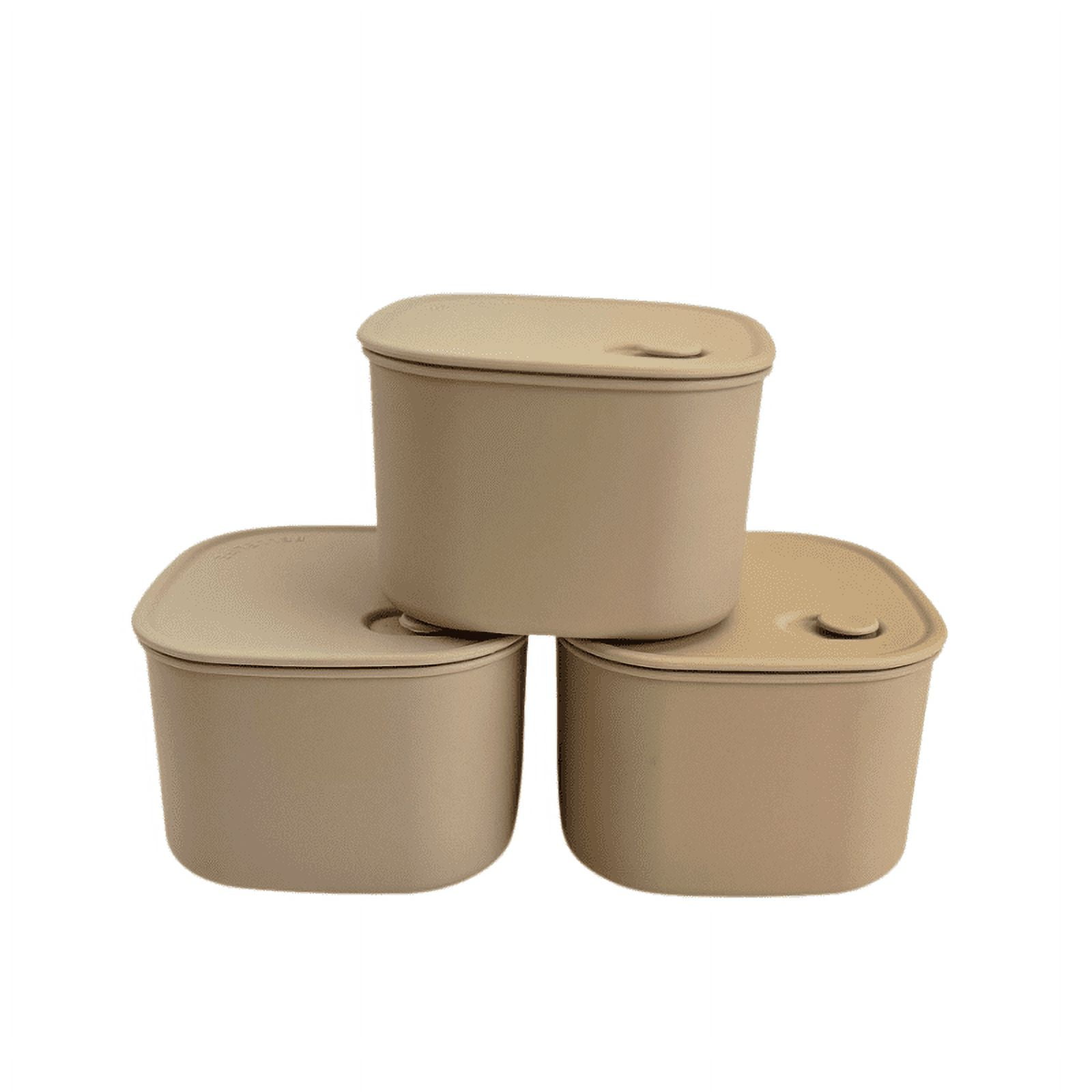 (Set of 3) Microwavable Nesting 800ml (27oz) Food Storage Containers ...